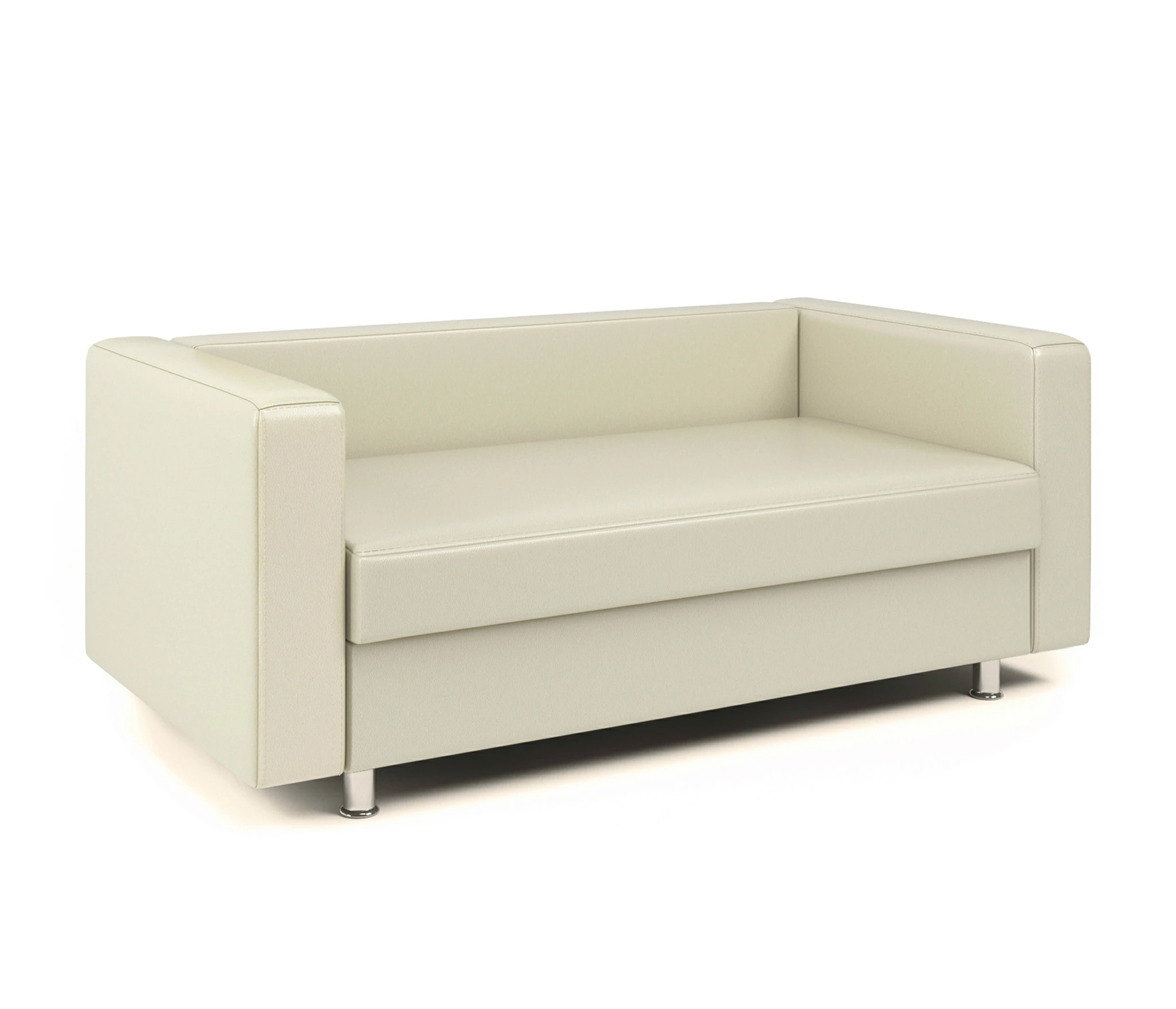 Купить Диван офисный БИТ экокожа беж | Цена: 15590 - sharm-design.ru
